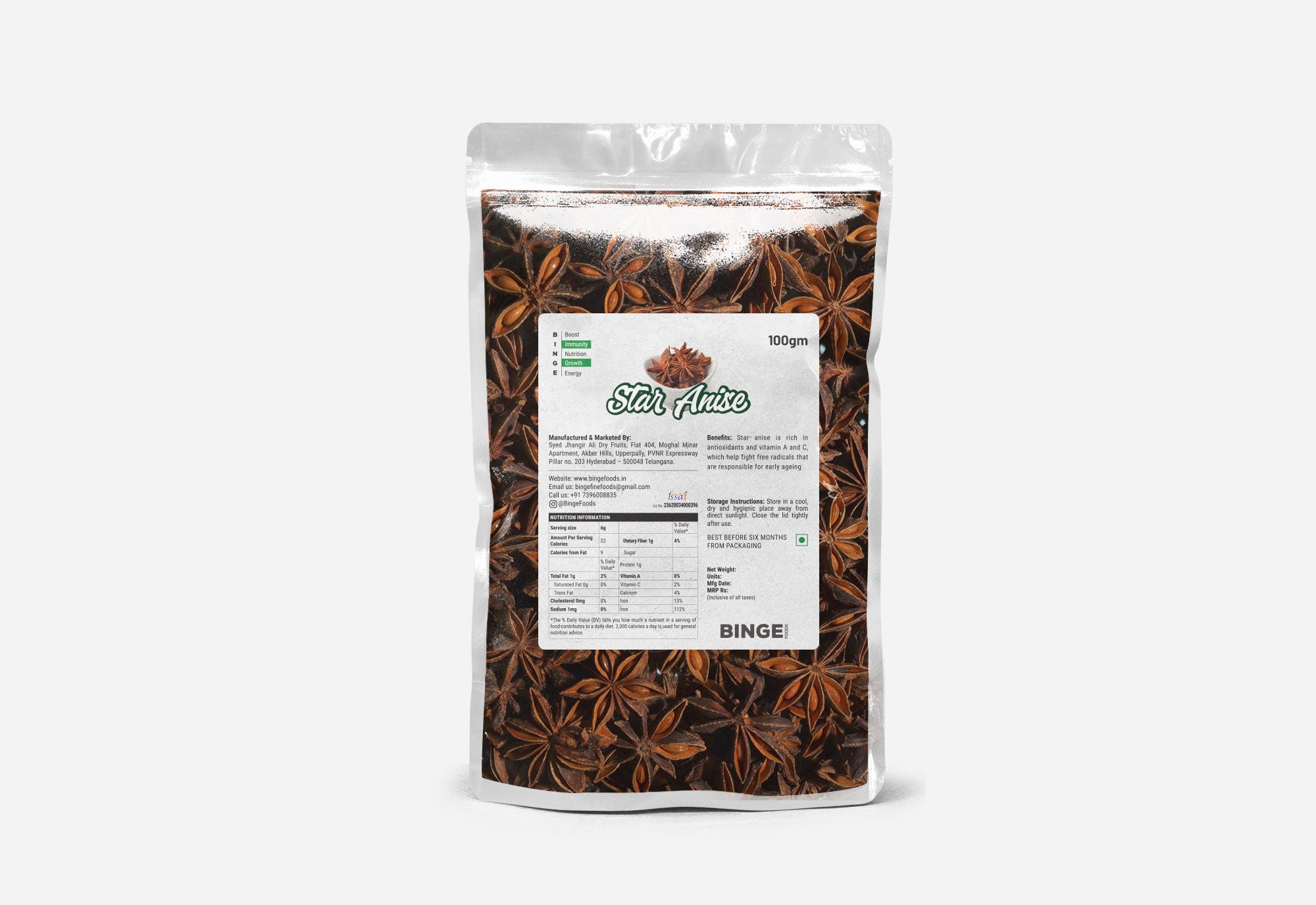 Chakra Phool | Star Anise | Premium Spices | Quality Chakra Phool ...